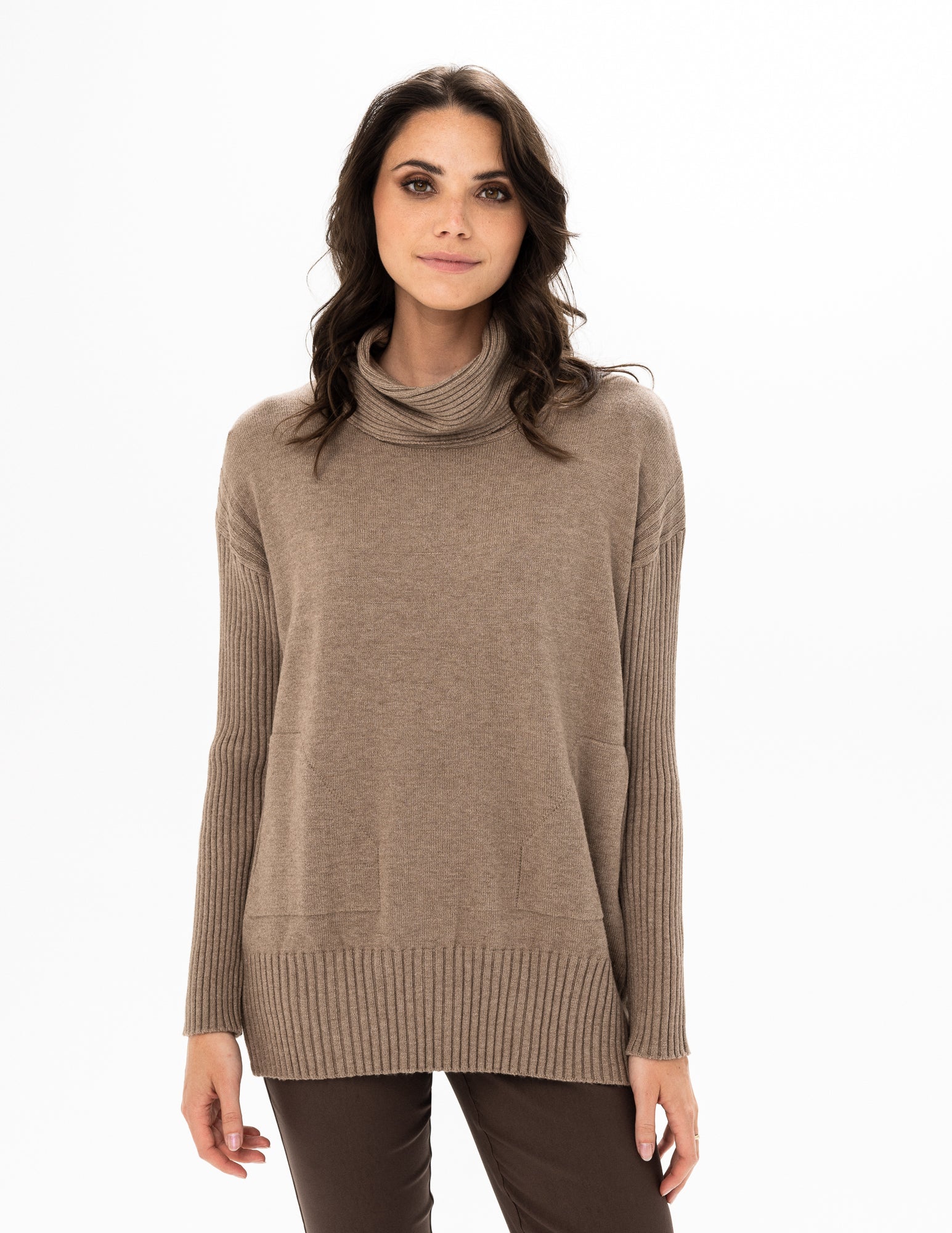 Renuar sweater 6677, turtleneck – Belle Starr
