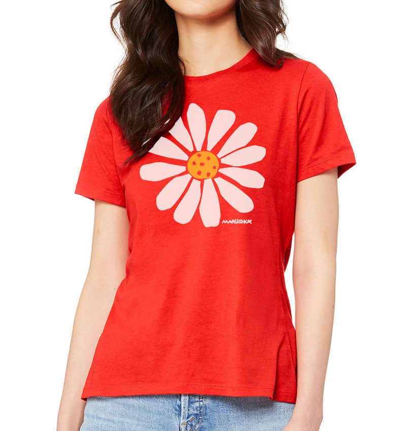 Marushka t-shirt, relaxed crewneck short-sleeve – Belle Starr